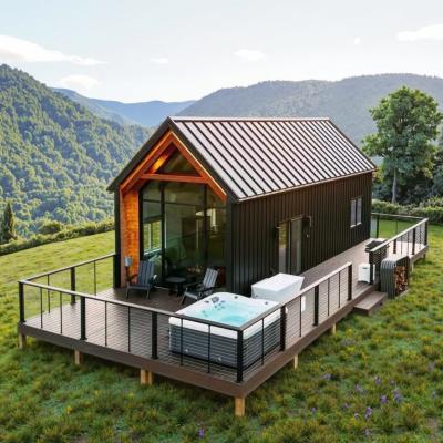 China Triangular Design Prefab House, Quick Assembly Customized Portable Multi-Functional Living Storage Unit for sale