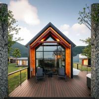 China Triangular Design Prefab House, Quick Assembly Customized Portable Multi-Functional Living Storage Unit for sale