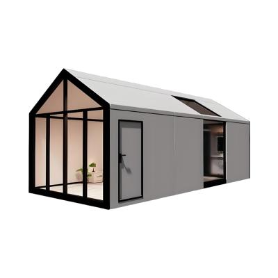 China High Quality A-Frame Prefab Steel Structure Durable Triangle House Villa Resort Apartments Prefab Houses for sale