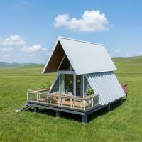 China Premium Triangular Prefab Glamping Accommodation, Reliable Steel Structure for Countryside Campsite Upgrading for sale