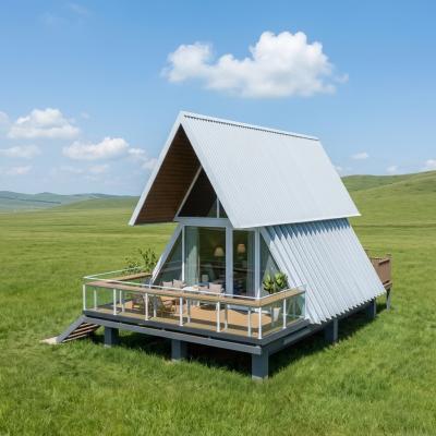 China Premium Triangular Prefab Glamping Accommodation, Reliable Steel Structure for Countryside Campsite Upgrading for sale