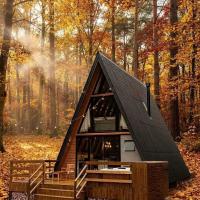 China Steel Structure Triangle Prefab House, Flexible Custom Cabin for Outdoor Resort, Boutique Hotel and Holiday Homestay Development for sale
