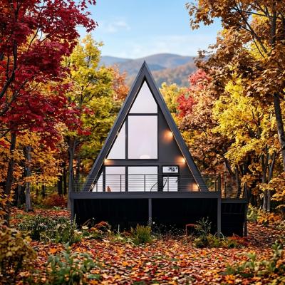 China Triangular Leisure Glamping Cabin With Eco-Friendly Material Consistent Bulk Supply for Tourism Resort Development for sale