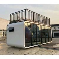 China Competitive Price Sustainable Apple Cabin Capsule Sleeping Container House Prefabricated Modular Design for Steel Structure for sale