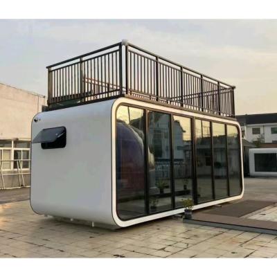 China Competitive Price Sustainable Apple Cabin Capsule Sleeping Container House Prefabricated Modular Design for Steel Structure for sale