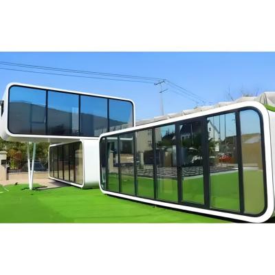 China High Quality Factory Sale Extreme Cold Resistance Prefab Steel Structure Apple Cabin Waterproof Office Cabin for Unused Land for sale