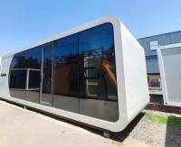 China Luxury Modern Apple Cabin Popular Prefabricated Family Mobile Camping House Apple Pod for sale