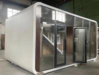 China Luxury Modern Apple Cabin Small Prefabricated Home Apple Cabin for Outdoor Living for sale