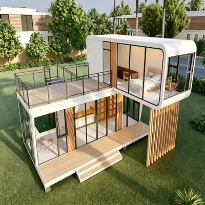 China High Quality Prefabricated Office Cabin with Elegant Apple Design, Durable Unit for Commercial Professional Workspace for sale