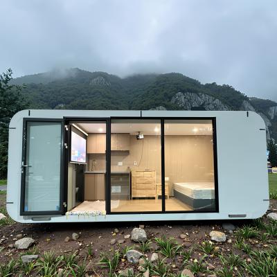 China 20ft Steel Structure Cabin, Mobile Homestay & Board Room, Sandwich Panel Building for Office, Villa & Storage Warehouse for sale