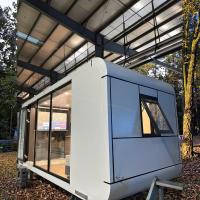China 20ft Steel Structure Cabin, Mobile Homestay & Board Room, Sandwich Panel Building for Office, Villa & Storage Warehouse for sale