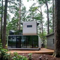 China Modern 20ft Apple Cabin, Steel Structure Mobile Home with Sandwich Panel for Office, Villa, Warehouse & Outdoor Activities for sale