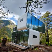 China Modern 20ft Apple Cabin, Steel Structure Mobile Home with Sandwich Panel for Office, Villa, Warehouse & Outdoor Activities for sale
