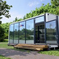 China Modern 20ft Apple Cabin, Steel Structure Mobile Home with Sandwich Panel for Office, Villa, Warehouse & Outdoor Activities for sale