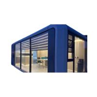 China Easy-to-Build 20ft Flat Container Home Apple Cabin Warehouse Office Made of Steel & Sandwich Panel for Outdoor Use for sale