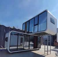 China Hot-Selling Luxury Modern-Designed Apple Cabin Hotel Furniture High Quality Containers Made Prefab Houses for sale
