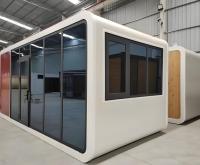 China Hot-Selling Luxury Modern-Designed Apple Cabin Hotel Furniture High Quality Containers Made Prefab Houses for sale