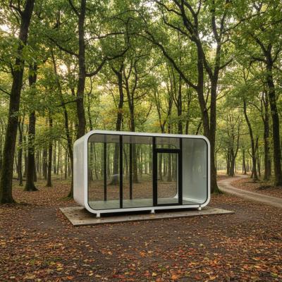 China Exquisite 20ft & 40ft Space Capsule Container Housing, Luxury Prefab Apple Cabin for Office, Apartments & Tourism for sale