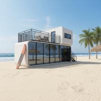 China Exquisite 20ft & 40ft Space Capsule Container Housing, Luxury Prefab Apple Cabin for Office, Apartments & Tourism for sale
