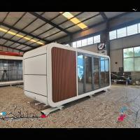 China Luxury Fully Furnished Container Hotel Office Prefab House Luxury Hotel Office for Resort Use with Outdoor Bathroom for Bedroom for sale