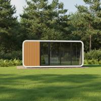 China Stylish Luxury Eco-Friendly Prefabricated Steel Structure Apple Style Container Villa for Office, Guest & Vessel House for sale