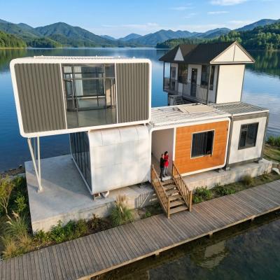 China Capsule Modular Tiny House, High and Cold Temperature Resistant Steel Villas for Hotels and apple Warehouse for sale