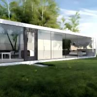 China Capsule Modular Tiny House, High and Cold Temperature Resistant Steel Villas for Hotels and apple Warehouse for sale