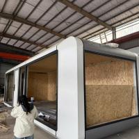 China Modern Apple Cottage, Durable Flat-Pack Prefab Tiny House Featuring Sandwich Panels, Suitable for Hotel, Resort, Office & Shop for sale