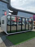China Apple Mobile Pod Sandwich Panel Container Houses High-Temperature/Cold-Resistant Prefab Steel Houses for Hotels Commercial Use for sale