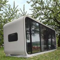 China 40ft High-Temperature Cold Resistance Capsule Container House for Hotels Apple Warehouses Vessel House Outdoor Home Office for sale