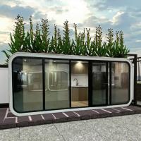 China 40ft High-Temperature Cold Resistance Capsule Container House for Hotels Apple Warehouses Vessel House Outdoor Home Office for sale