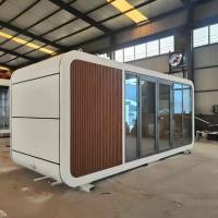 China 40ft High-Temperature Cold Resistance Capsule Container House for Hotels Apple Warehouses Vessel House Outdoor Home Office for sale