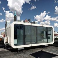 China Waterproof Prefab Tiny Container House Made China Movable Office Cabin for Hotels Unused Land Wooden Houses for Villas Steel for sale