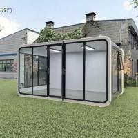 China Apple Modern  Futuristic House  Prefab Steel Frame Container House Waterproof for Outdoor/Indoor Use in Hotels Villa Office for sale