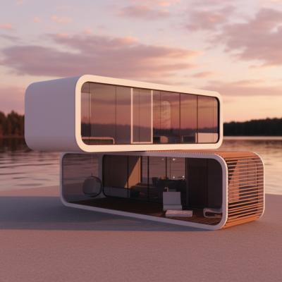 China High Quality Prefabricated Steel Apple Container Room, Exquisite Tropical Design for Outdoor Hotel Accommodation for sale