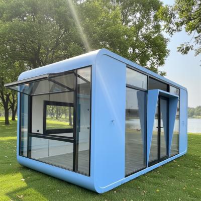 China Detachable Apple Container Warehouse, Durable Steel Sandwich Panel Structure for Home, Office, Workshop, Hotel and Park for sale