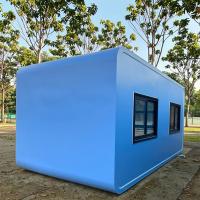 China Detachable Apple Container Warehouse, Durable Steel Sandwich Panel Structure for Home, Office, Workshop, Hotel and Park for sale