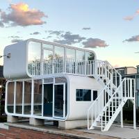 China Modern Apple Style Container Warehouse, Stylish Look & Practical Performance for Storage and Daily Shelter for sale