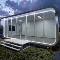 China 20ft Outdoor Mobile Board Room & Homestay, Steel Structure with Wooden Sandwich Panel, Apple Style for Villas for sale