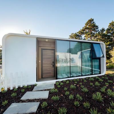 China Expandable Prefab Steel Structure Villa Modern Apple Style Mobile Homestay for Accommodation Use for sale