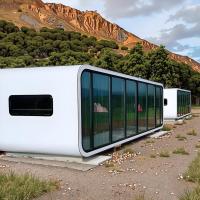 China Expandable Prefab Steel Structure Villa Modern Apple Style Mobile Homestay for Accommodation Use for sale