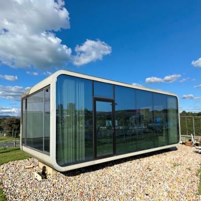 China Apple Cabin Mobile Homestay Warehouse for Outdoor Activities Board House Scenic Area Wooden & Steel Construction for Home Office for sale