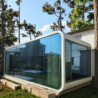 China Apple Cabin Mobile Homestay Warehouse for Outdoor Activities Board House Scenic Area Wooden & Steel Construction for Home Office for sale