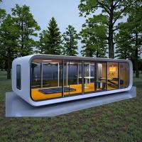 China Apple Cabin Mobile Homestay Warehouse for Outdoor Activities Board House Scenic Area Wooden & Steel Construction for Home Office for sale