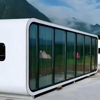 China Modern Energy-Saving Container House Waterproof Prefabricated Tiny Home for Hotels Apple Prefab Houses with Steel Materials for sale