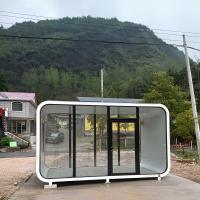 China Luxury Outdoor Ecological Apple Pod, Sturdy Prefabricated Container House for Capsule Hotel Accommodation for sale