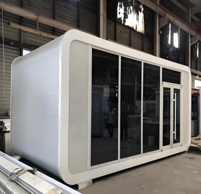 China Modern Mini Capsule Houses Small Prefab Homes for Home Offices and Workshops Apple Cabins Tiny Home Prefabricated for sale