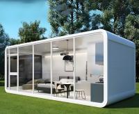 China Modern Mini Capsule Houses Small Prefab Homes for Home Offices and Workshops Apple Cabins Tiny Home Prefabricated for sale