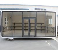 China Modern Mini Capsule Houses Small Prefab Homes for Home Offices and Workshops Apple Cabins Tiny Home Prefabricated for sale