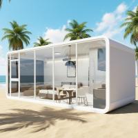 China Hot-Selling 20ft & 40ft Expandable Apple Pods, Luxurious Furnished Prefab Container Houses As Independent Office Pods for sale